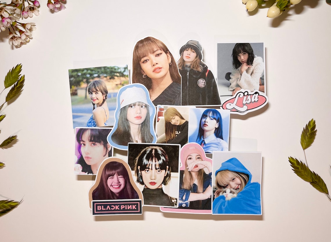 14pcs Lisa Blackpink Stickers Set / Waterproof Sticker | Etsy