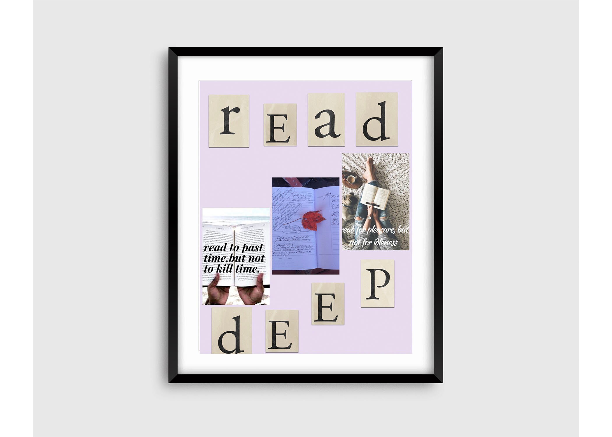 Read Well Read Deep Downloadable Posters - Etsy