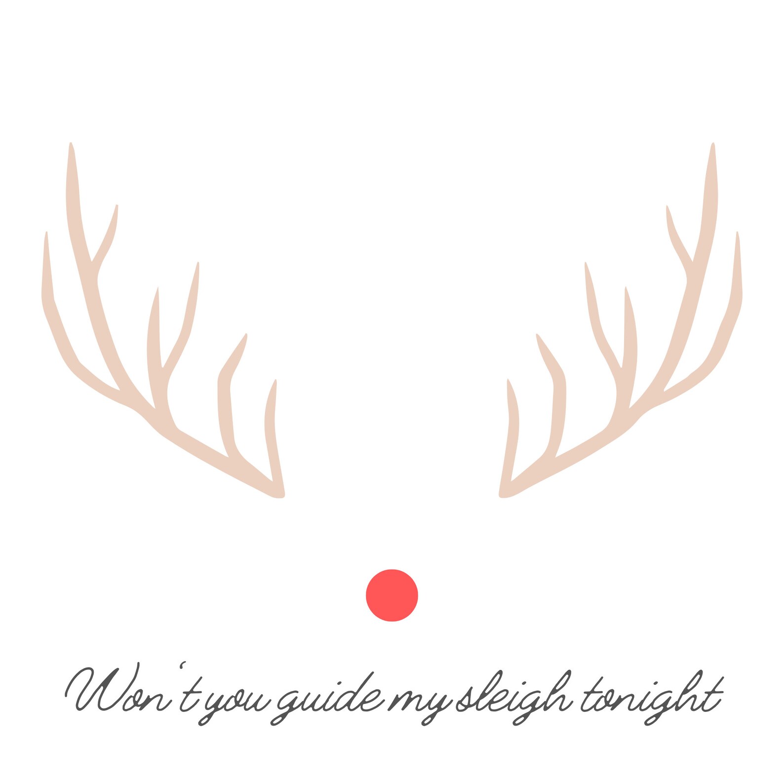 Rudolph DIGITAL DOWNLOAD - Etsy