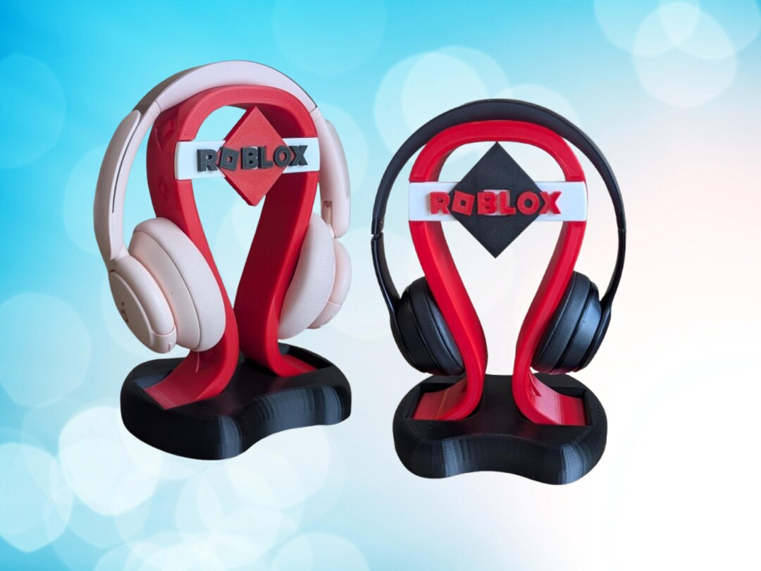 Headphone Stand ROBLOX Theme, Custom Headphone Holder, Roblox Gamer ...