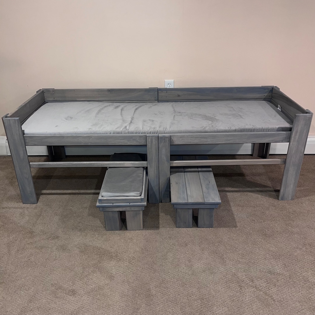 Homemade Wooden Step Stool/bench for (to Match) the Wooden Dog Bed ...