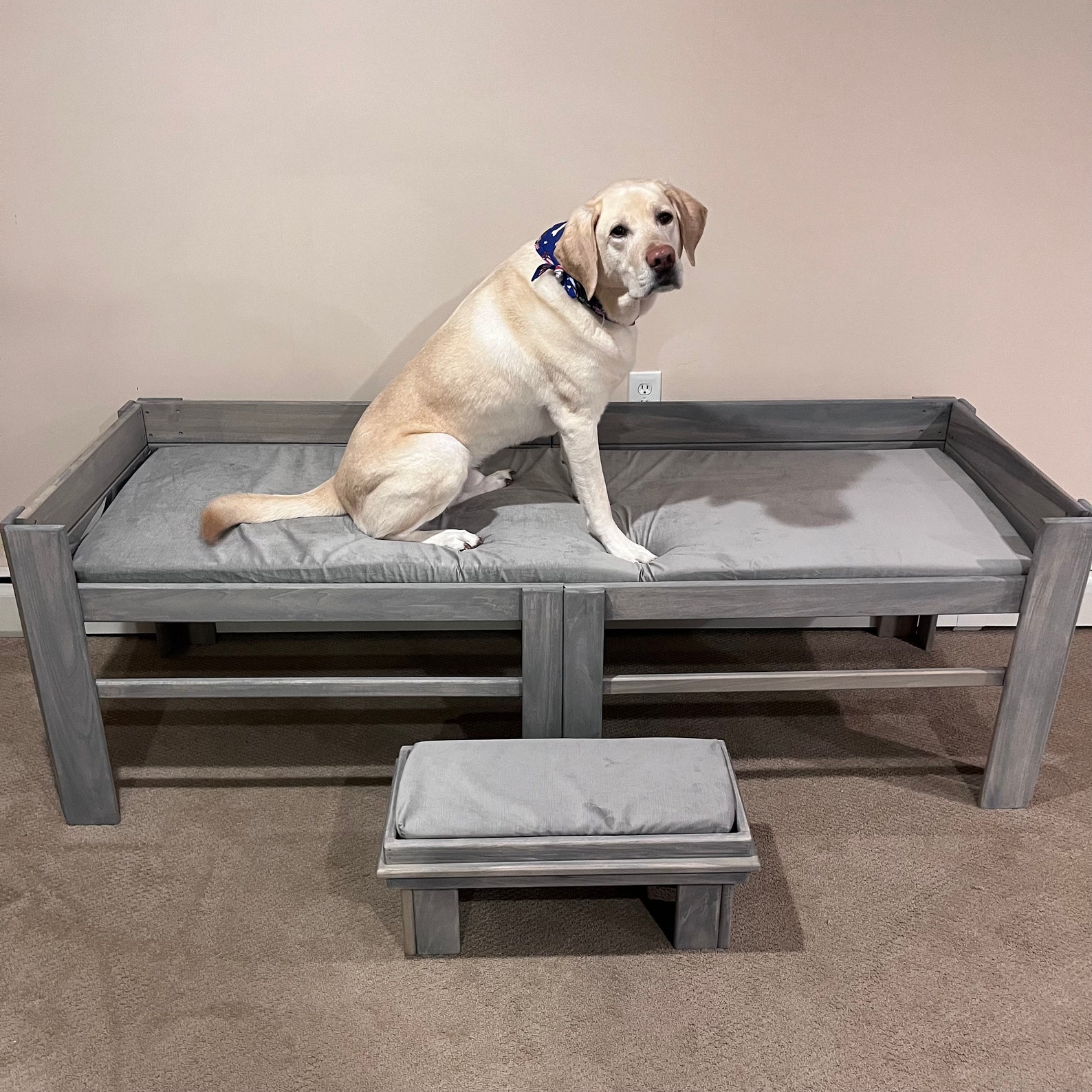 Wooden Elevated Dog Bed Extension - Easy Assembly. No Tools Required - Etsy