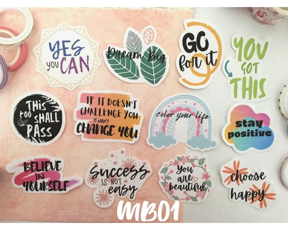 Wholesale Order for Positive sticker/ MB01/ MB02/ MB03 | Etsy