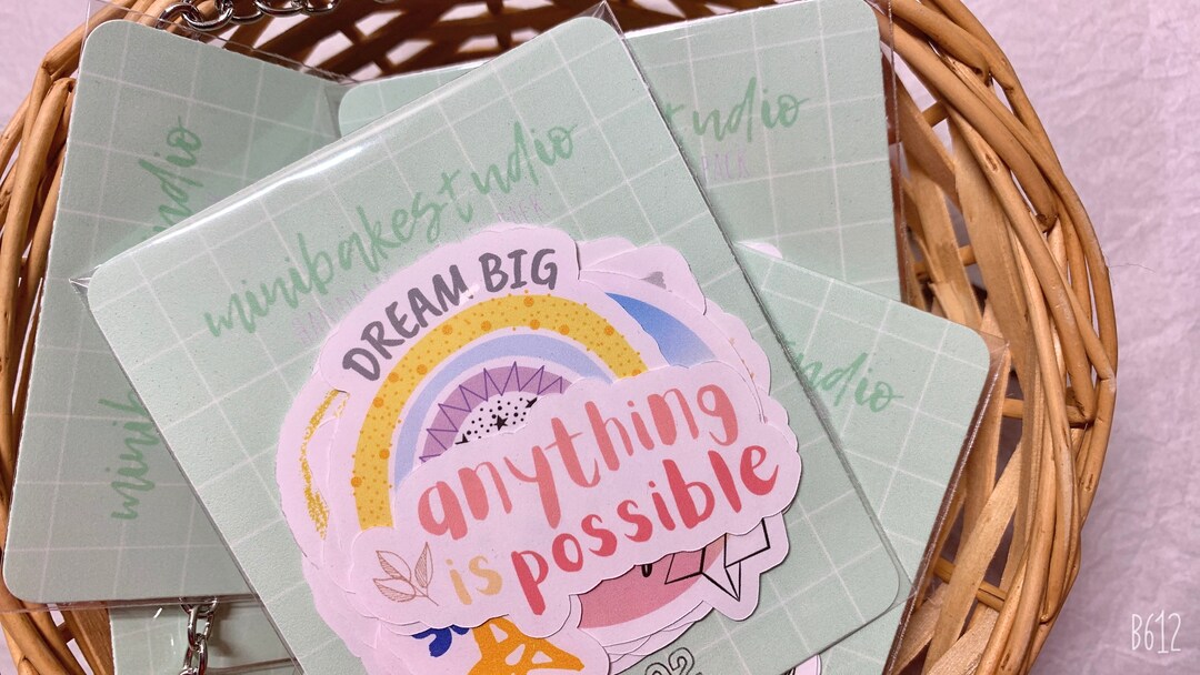 12 Positive Stickers Pack/positivity Quotes/positivity Quote Stickers ...