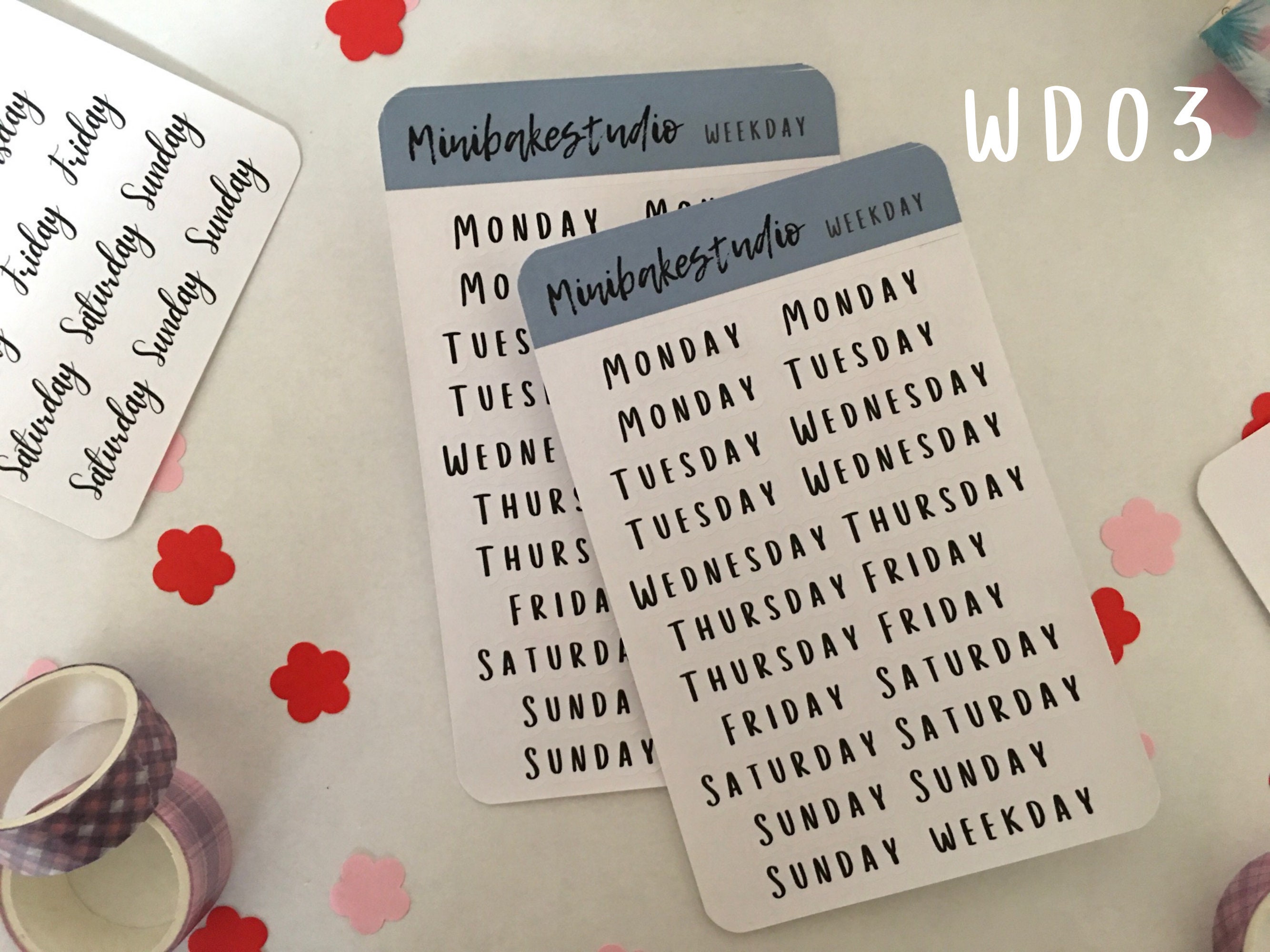 Stickers Number stickers Number sticker sheetPlanner stickerJournal ...