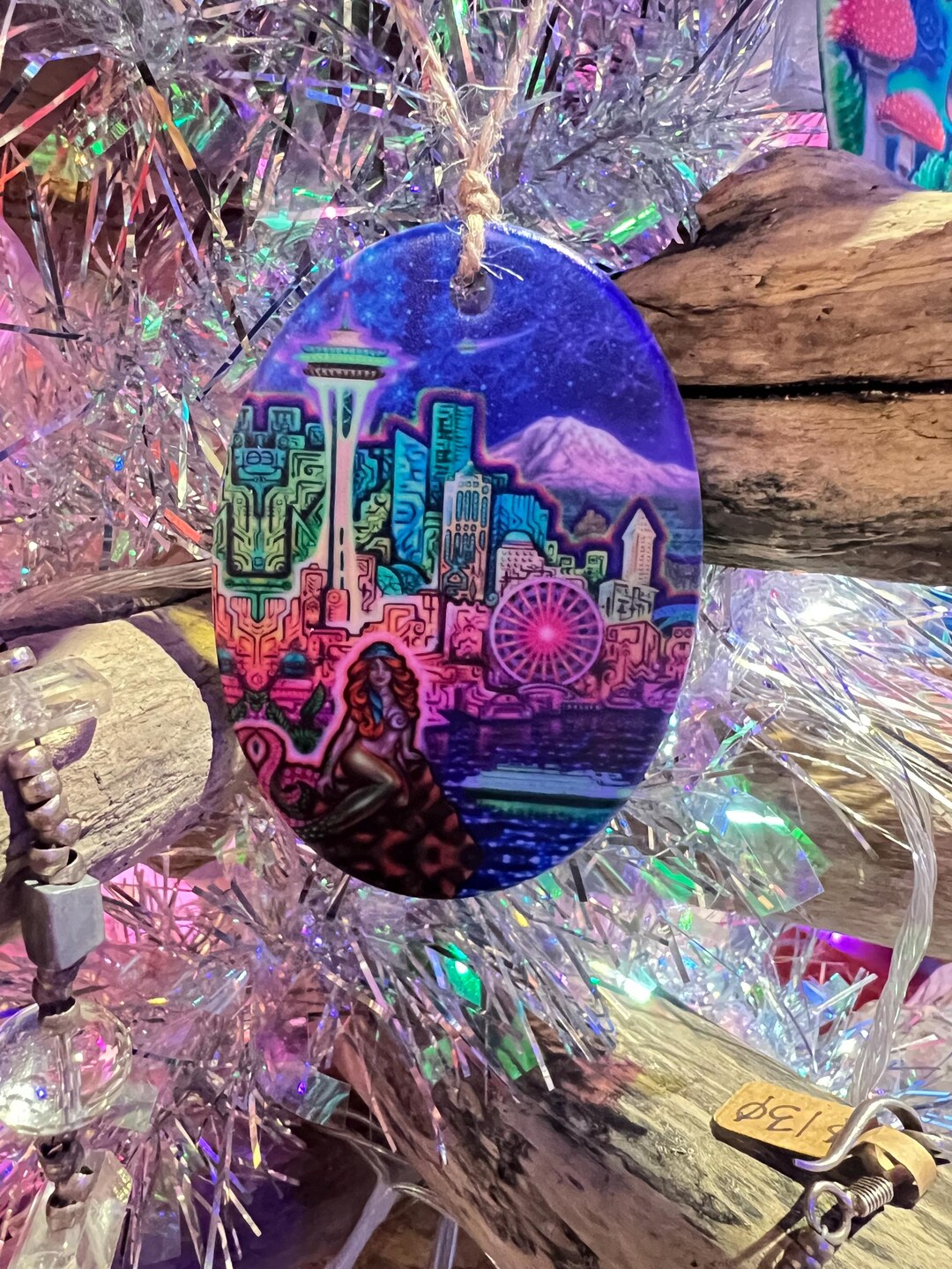 Burgandy Viscosi - Seattle Skyline - Seattle Siren - Etsy