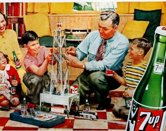 7 up Ad | Etsy