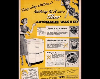 Thor Washing Machine - Etsy