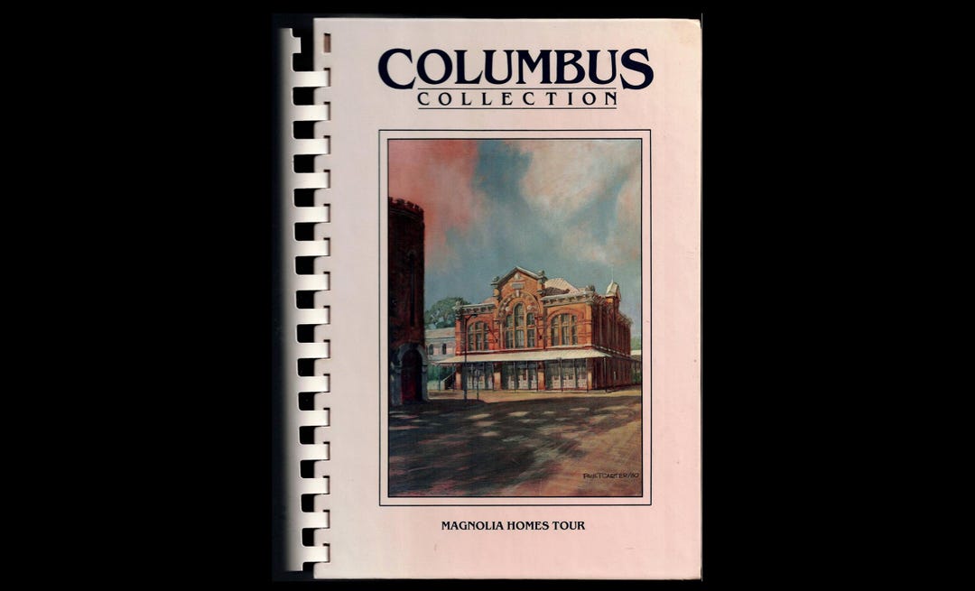1986 Columbus Collection Cookbook Magnolia Homes Tour Texas - Etsy