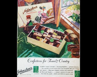 Johnston Chocolate - Etsy