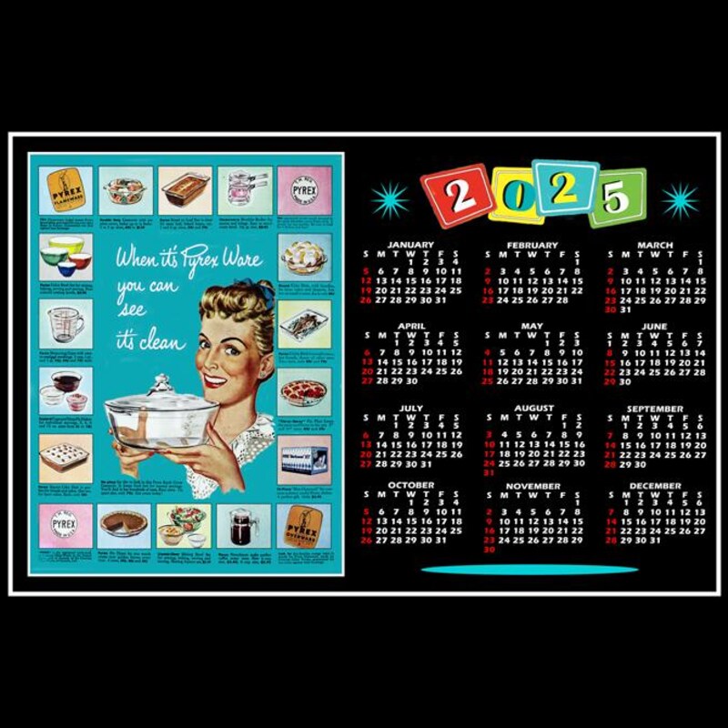 Vintage Pyrex Sign - Etsy