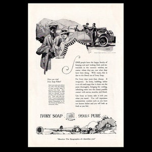 1920 Ivory Soap Magazine Ad Artwork by John Lagatta - Etsy