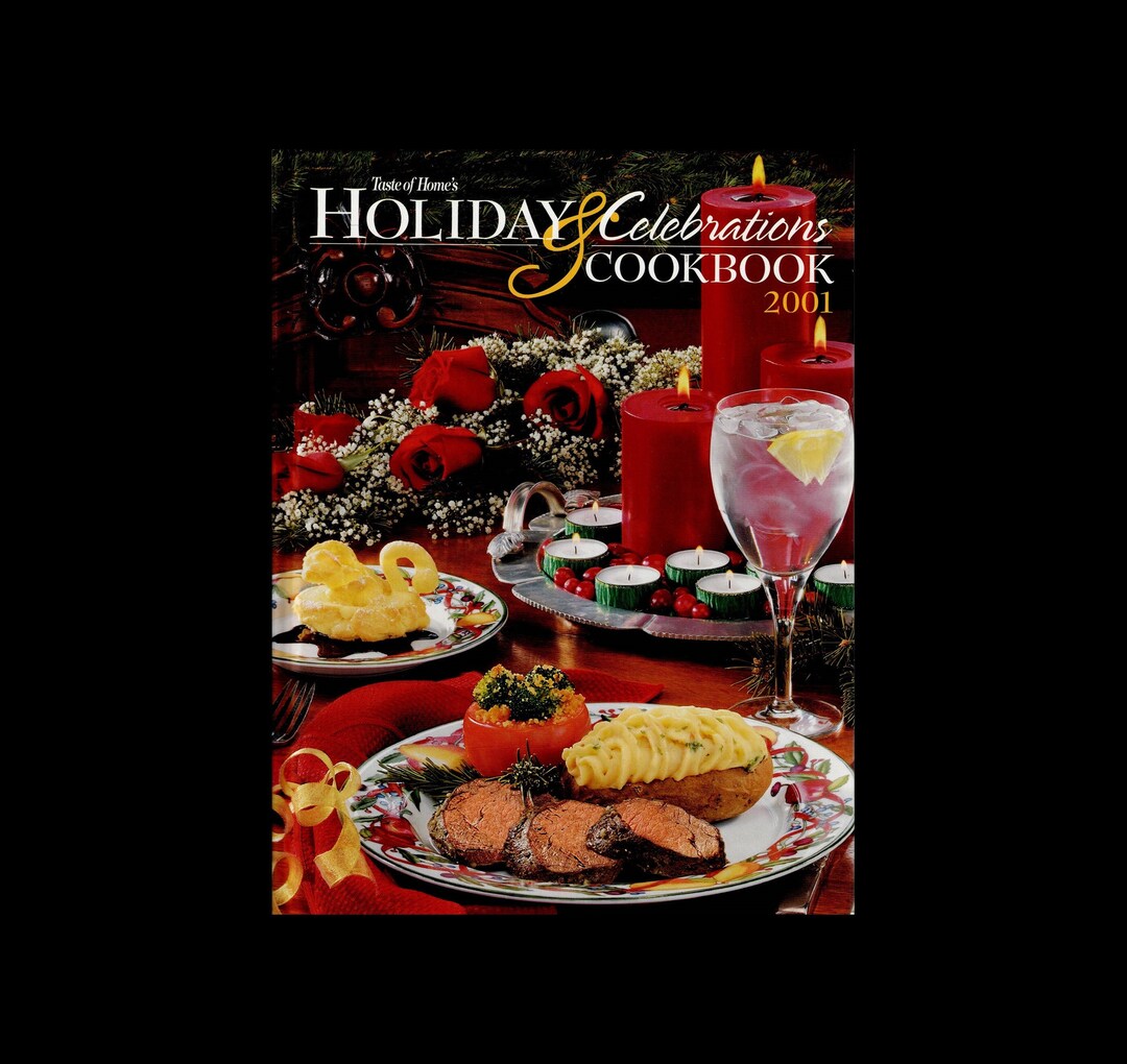 Taste of Home Holiday & Celebrations Christmas Cookbook - Etsy