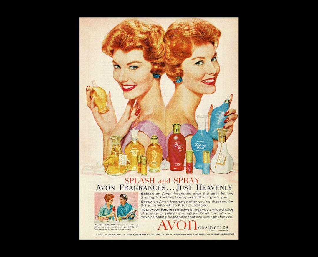 1959 Avon Cosmetics Beauty Magazine Ad - Etsy