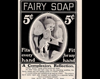 Fairy Soap Ad - Etsy