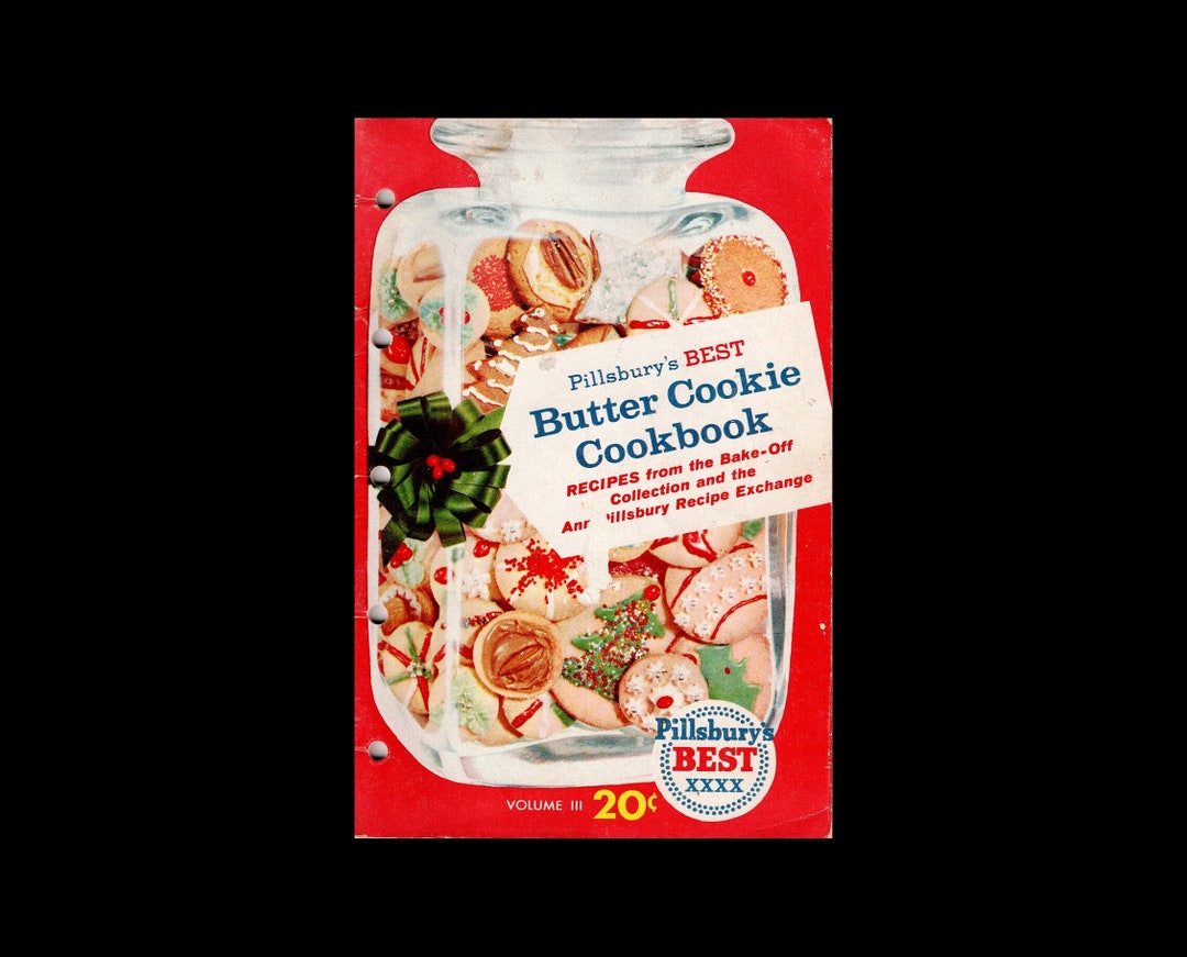 1963 Pillsbury's Best Butter Cookie Cookbook Pamphlet/booklet Volume ...