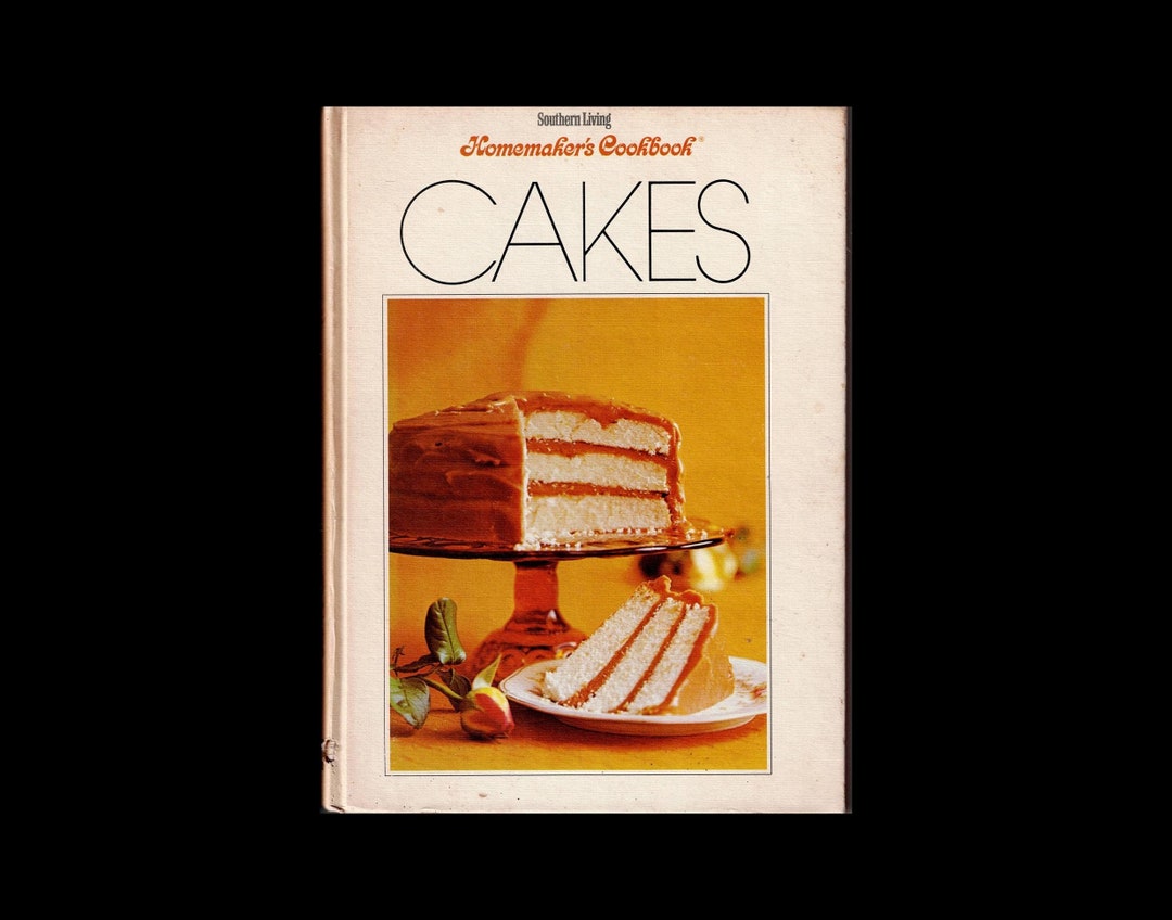 1971 Southern Living Homemaker's Cookbook: Cakes 1st Printing - Etsy