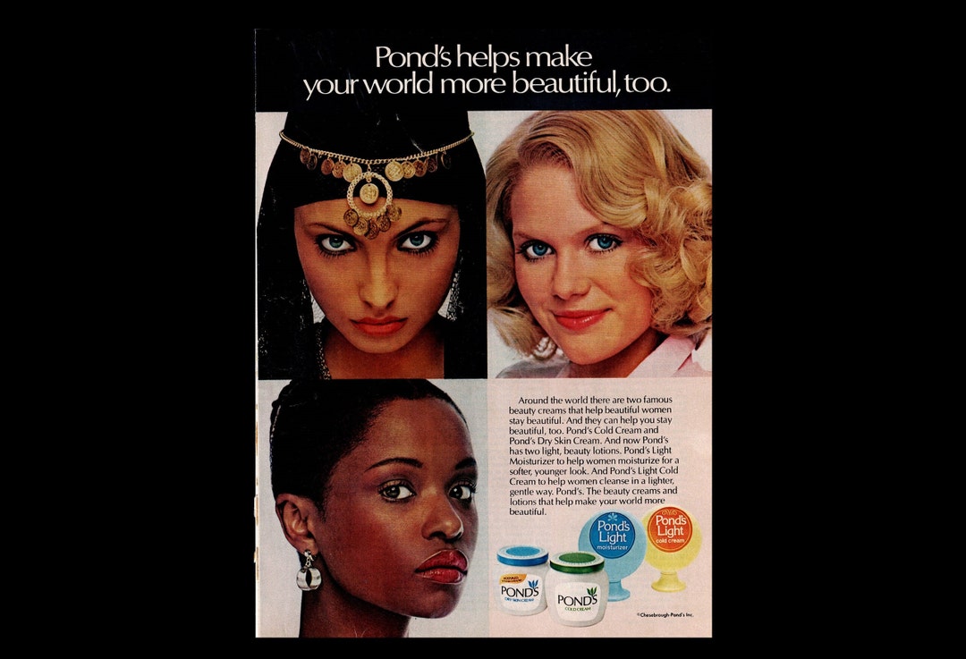 1979 Pond's Skin Cream Beauty Magazine Advertisement - Etsy