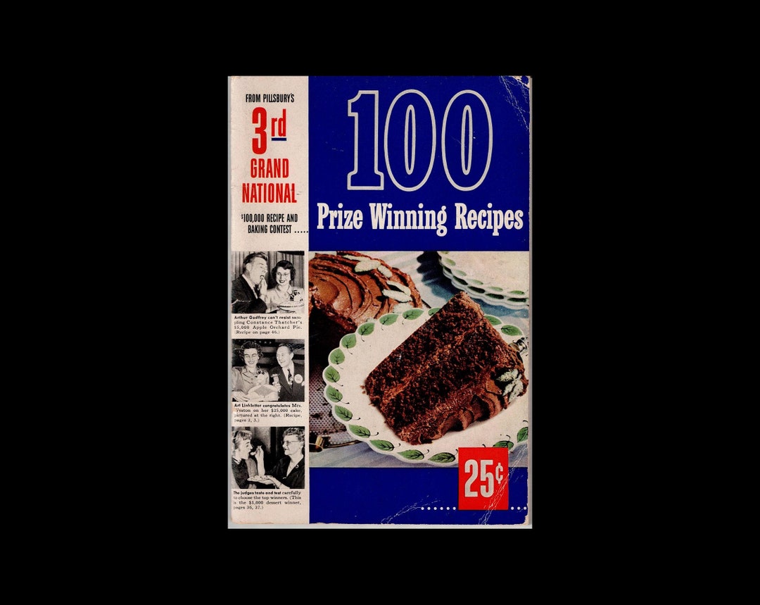 1952 Pillsbury's 3rd Grand National 100,000 Recipe and Baking Contest ...