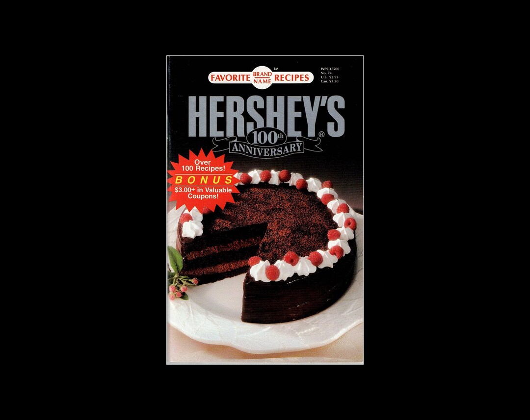 1994 Hershey's 100th Anniversary Cookbook Booklet/pamphlet - Etsy