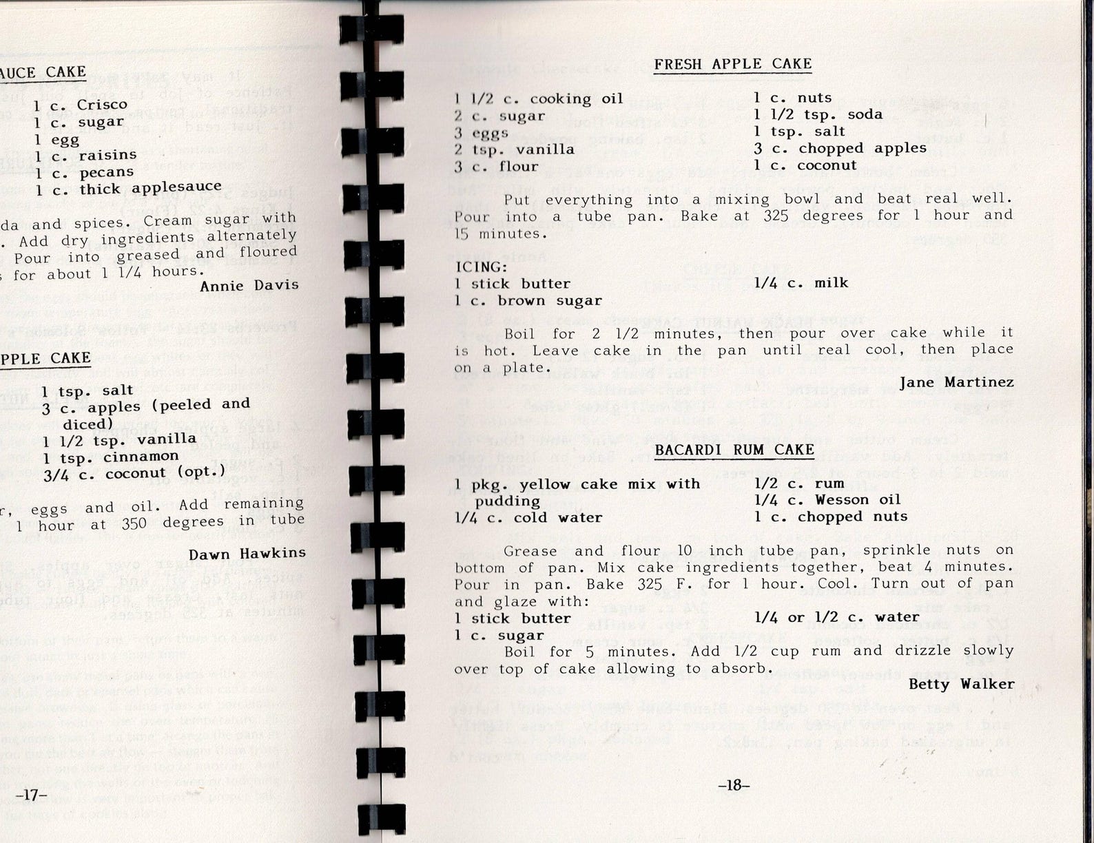 1980s Our Kitchens Favorites Cookbook by Asbury United Methodist Church ...