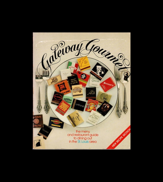 RARE the Gateway Gourmet: the Menu & Restaurant Guide to - Etsy