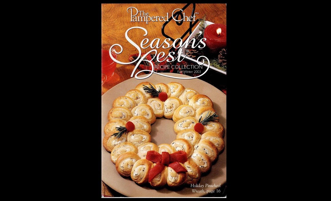 Pampered Chef 13 Piece Cookbook Booklet Pamphlet Recipe Collection ...