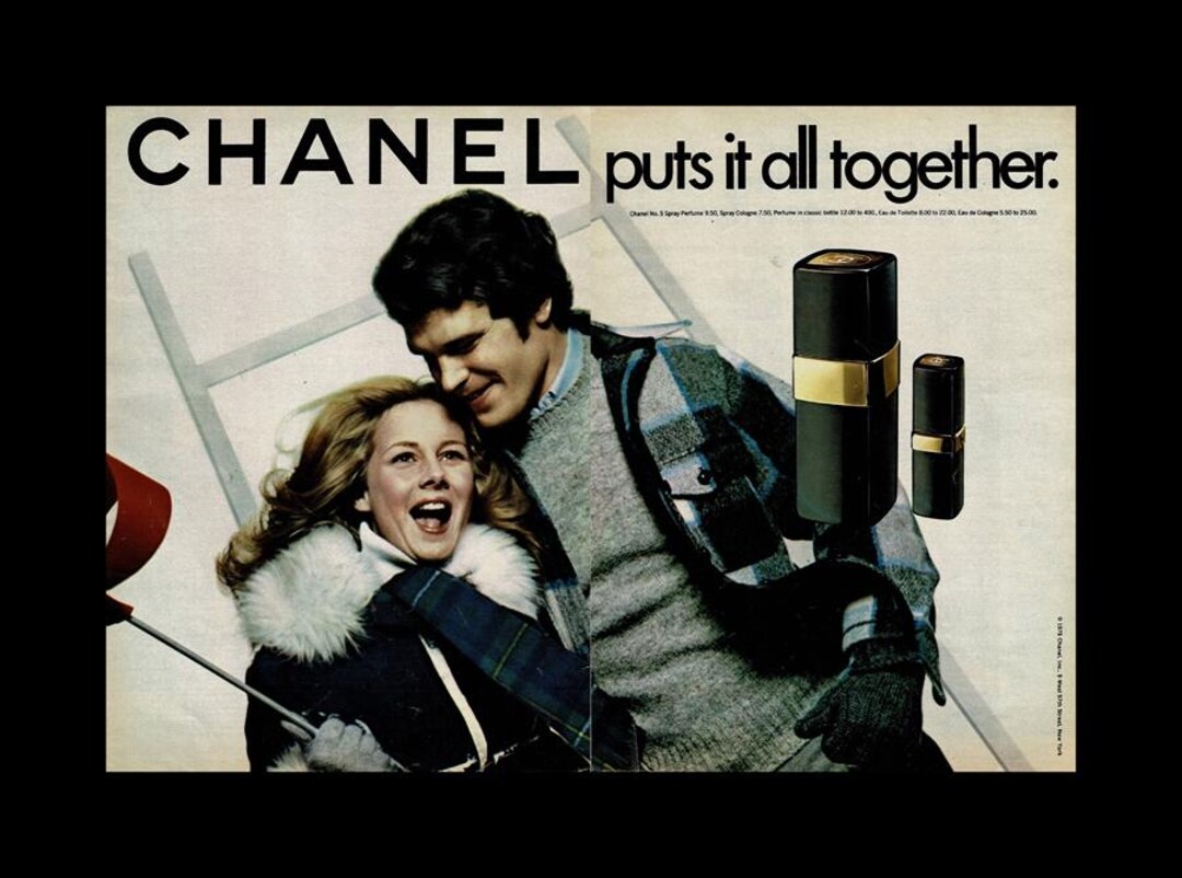 1970s Chanel No. 5 Perfume Magazine Ad, Beauty Advertising - Etsy