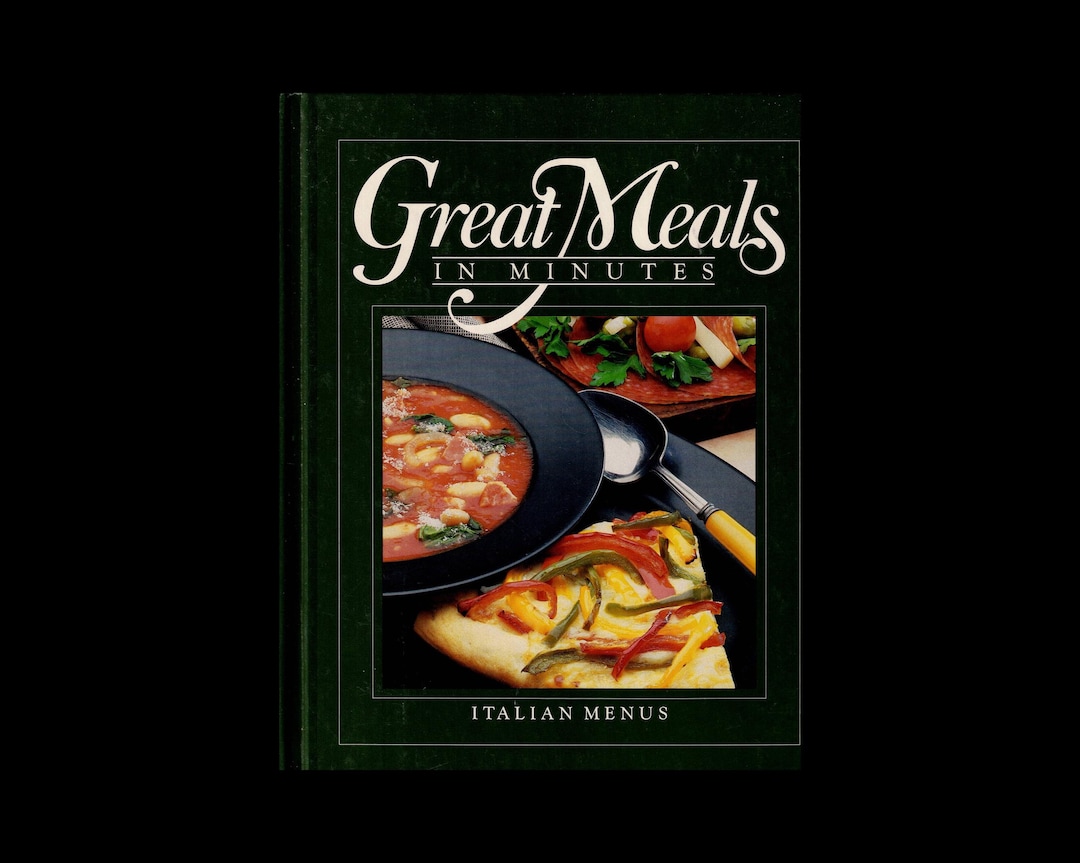 1985 Italian Menus Cookbook: Time Life Great Meals in Minutes Series - Etsy