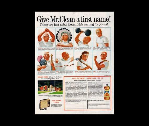 Mr Clean Ad