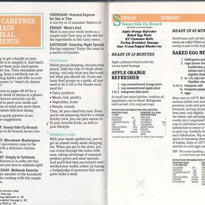 Pillsbury Quick Cooking for One, or Two or Just a Few Recipes Cookbook ...