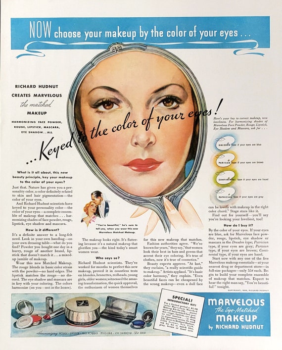 Magazine Makeup Ad