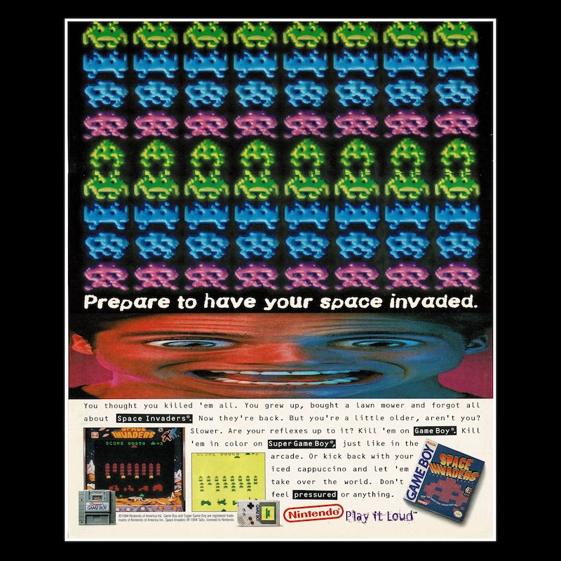 Nintendo Ad Poster - Etsy