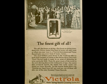 Victrola Talking Machine - Etsy