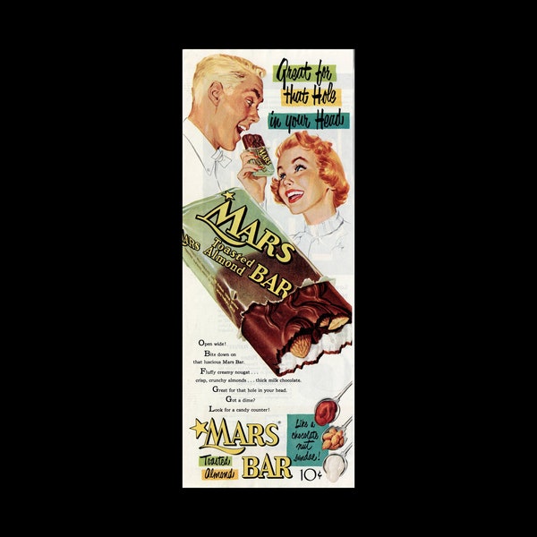 Mars Candy Bar - Etsy