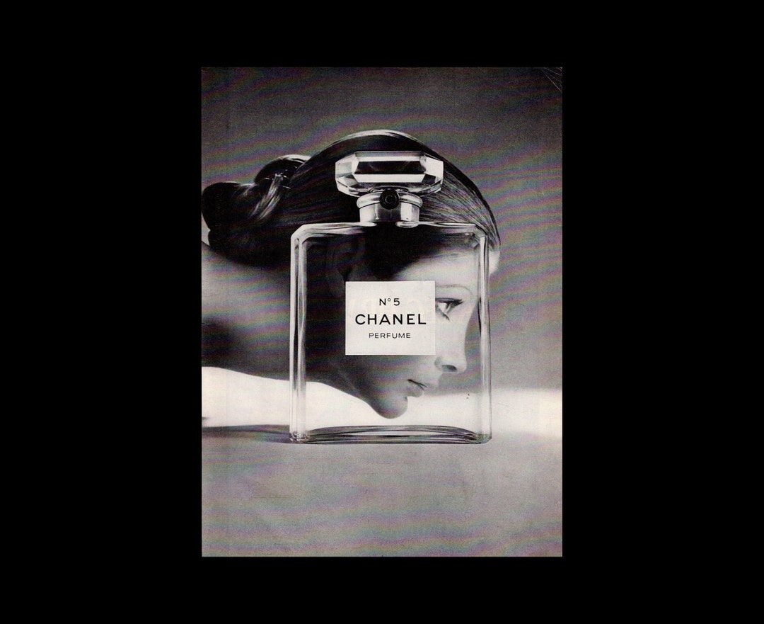 1971 Chanel No. 5 Perfume Magazine Ad, Beauty Advertising - Etsy