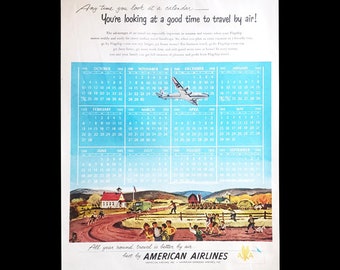 1948 Calendar - Etsy
