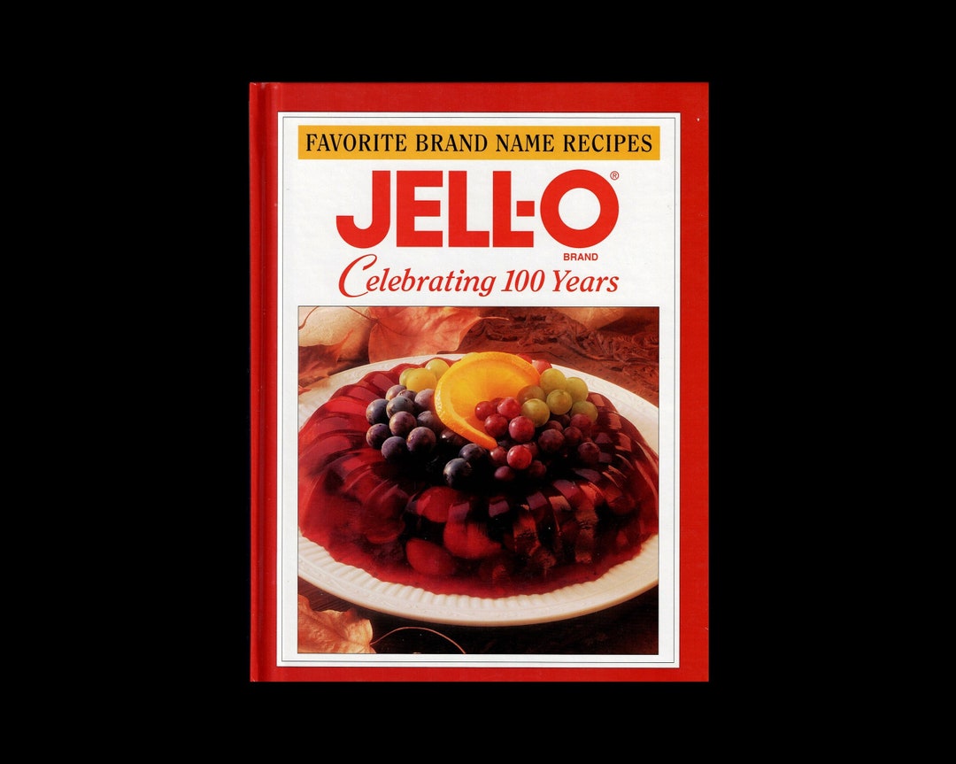 1997 Jell-o Gelatin Celebrating 100 Years Cookbook, Jello Favorite ...