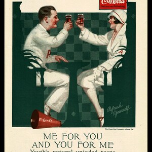 1926 Coca-cola Soda Pop Magazine Ad, College Students Pep Rally Cheer ...