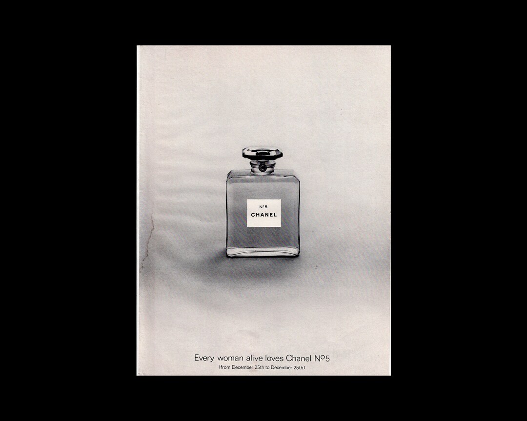 1968 Chanel No. 5 Perfume Magazine Ad, Beauty Advertising - Etsy