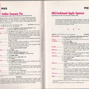 1955 Pillsbury's 6th Grand National 100,000 Recipe and Baking Contest ...