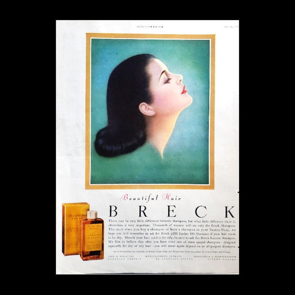 Breck Shampoo - Etsy