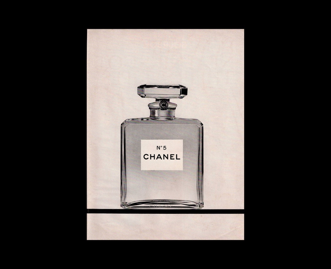 1968 Chanel No. 5 Perfume Magazine Ad, Beauty Advertising - Etsy