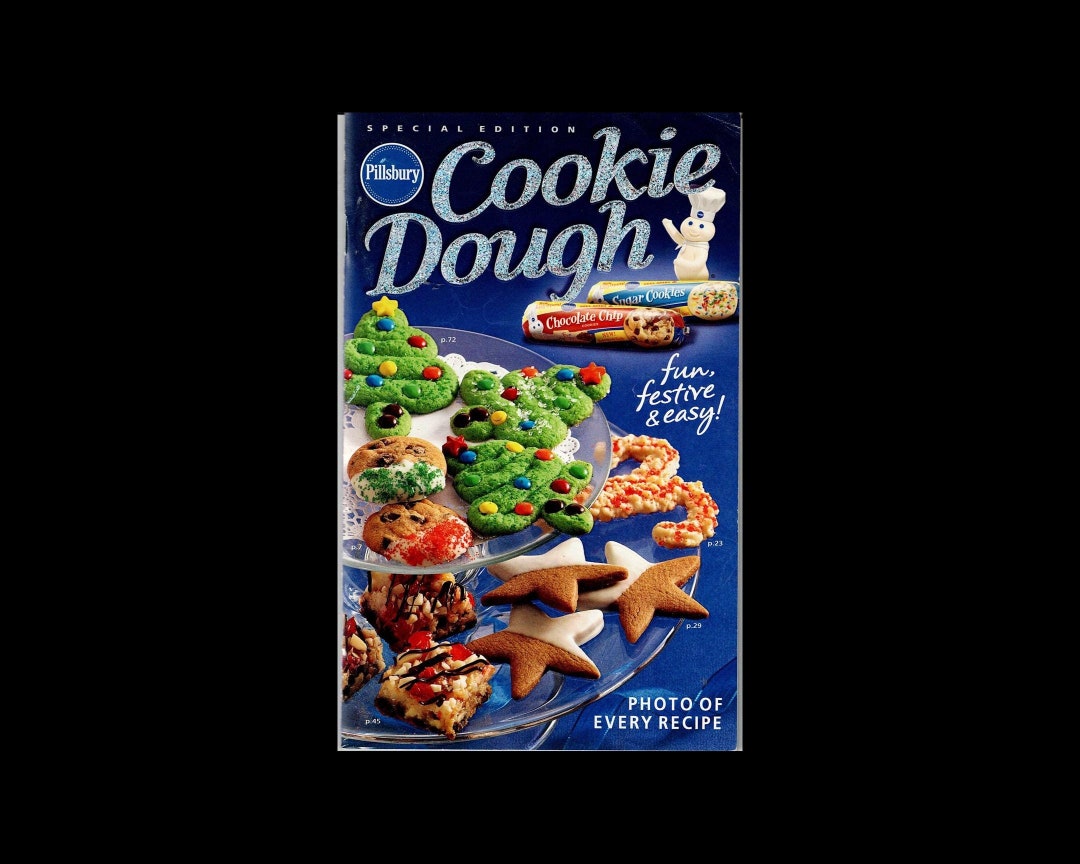Pillsbury Cookie Dough Cookbook Booklet/pamphlet - Etsy