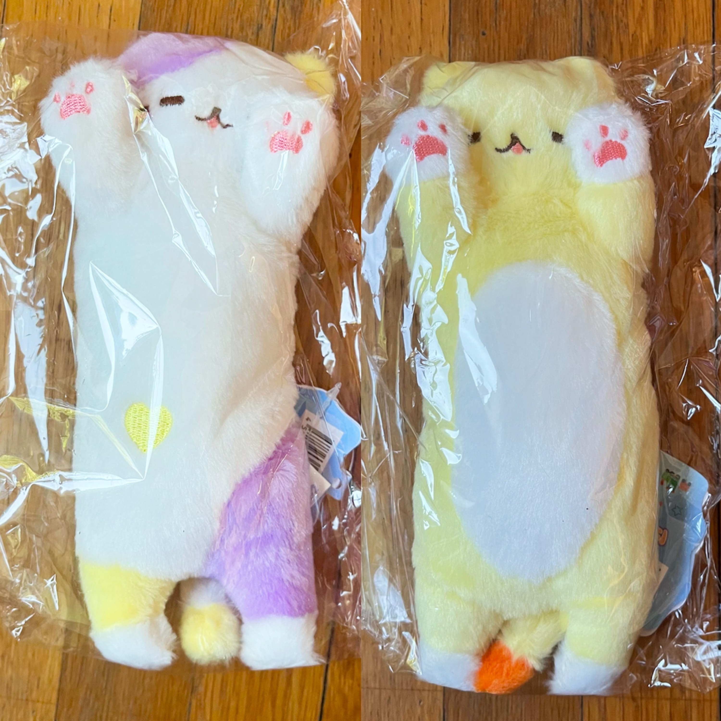 Official Kawaii Cute Soft Hug Me Squeeze Nyanko Kitty Cat Plush Toreba ...
