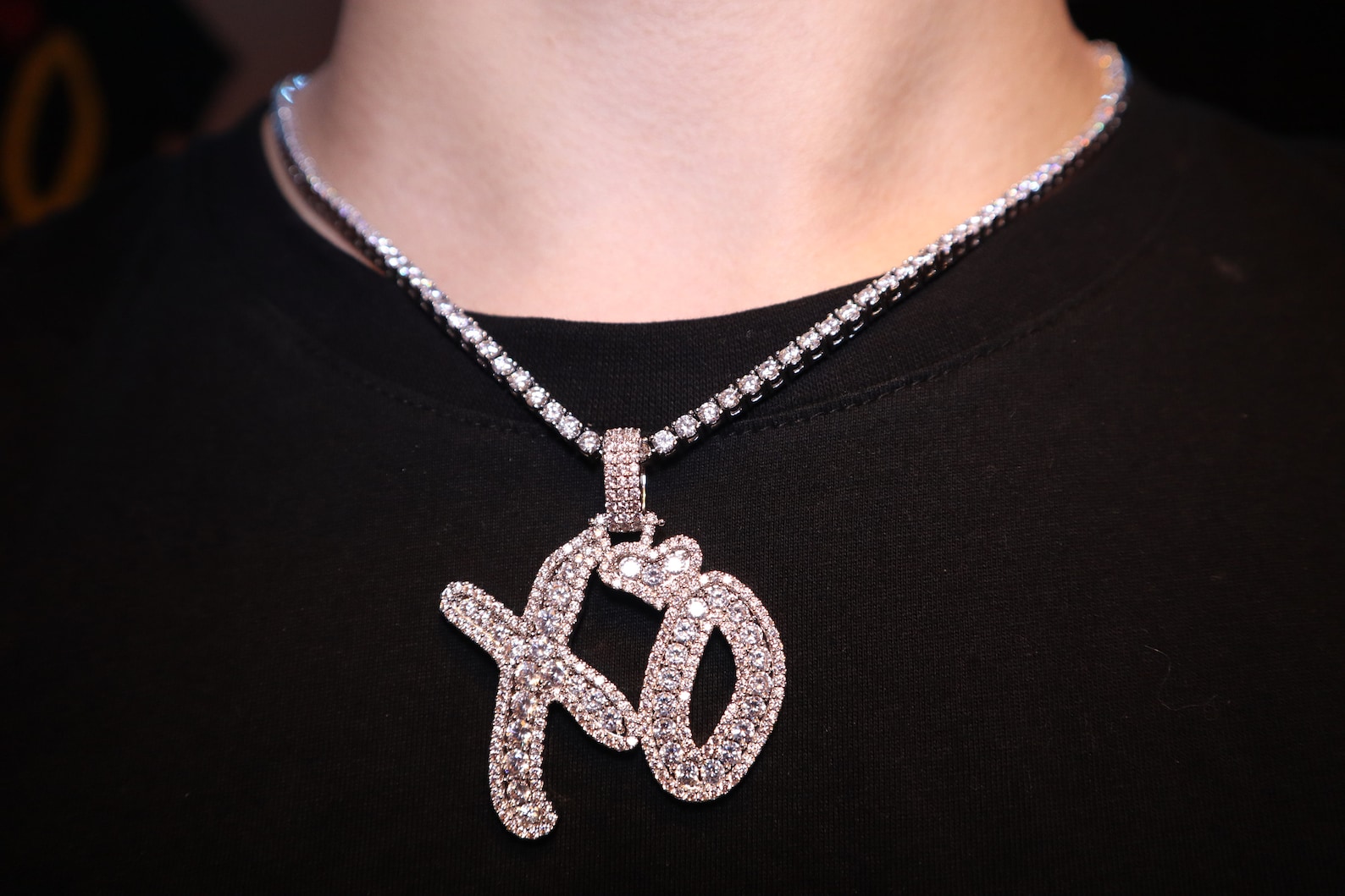 The Weeknd XO PENDANT & CHAIN | Etsy