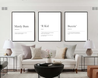 Manchester Dictionary Print - Etsy UK