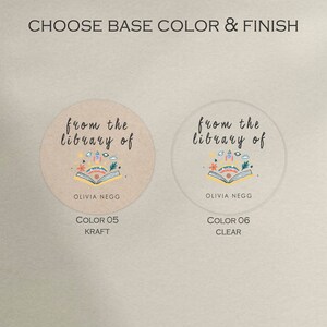 Children's Book Labels | From the Library of Stickers | Ex Libris Book ...