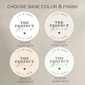 Wedding Coffee Tea Favors | Trail Mix Stickers | the Perfect Mix ...