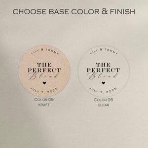 Wedding Coffee Tea Favors | Trail Mix Stickers | the Perfect Mix ...